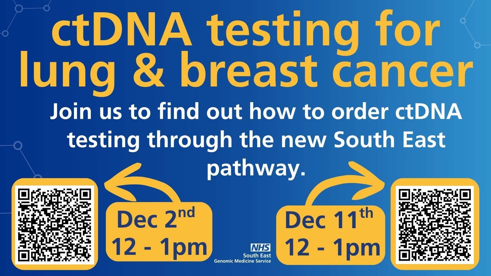 Circulating tumour DNA testing - South East Genomics : South East Genomics
